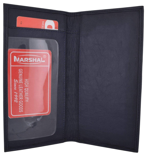 marshal-basic-pu-leather-blue-checkbook-covers-156publ-leather-wallets ...