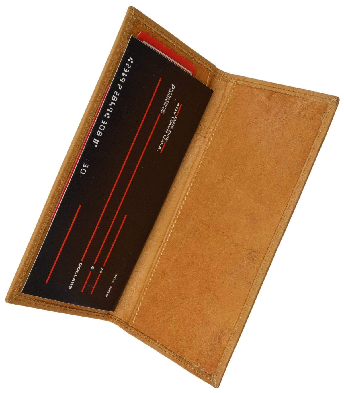 156CF_JE Cross Sign Basic Leather Checkbook Cover