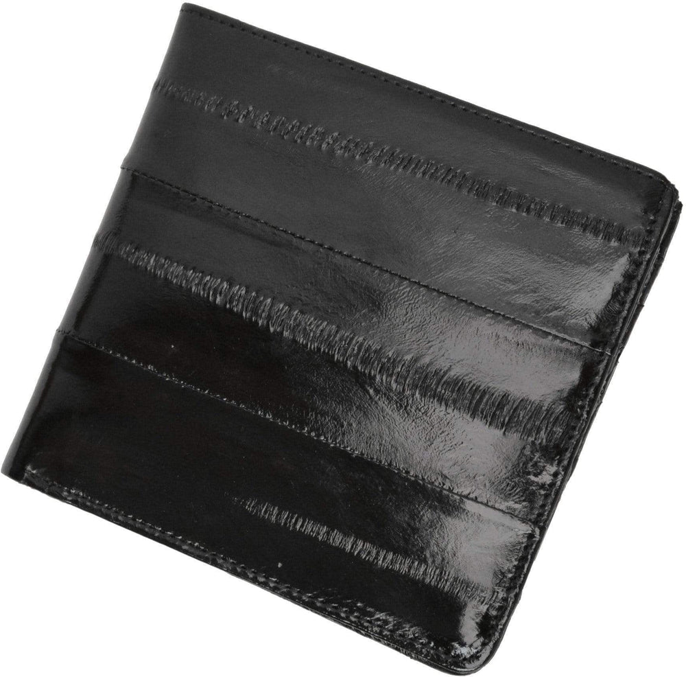 Genuine Eel Skin Bi-fold Mens Hipster Wallet E 711