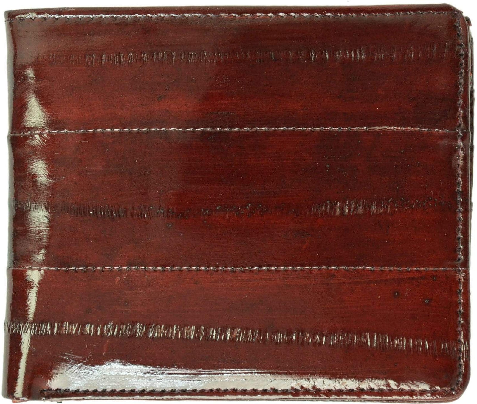 Genuine Eel Skin Classic Bi-fold Mens Wallet E 705
