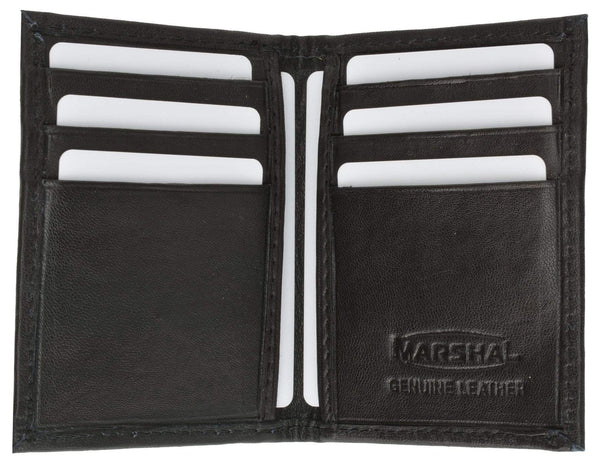 marshal-black-genuine-lamb-leather-bifold-business-card-and-credit-card ...