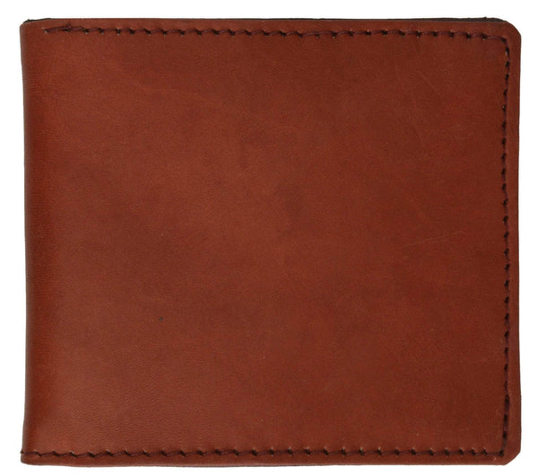 marshal-black-genuine-leather-bifold-center-money-clip-wallet-with-twin ...