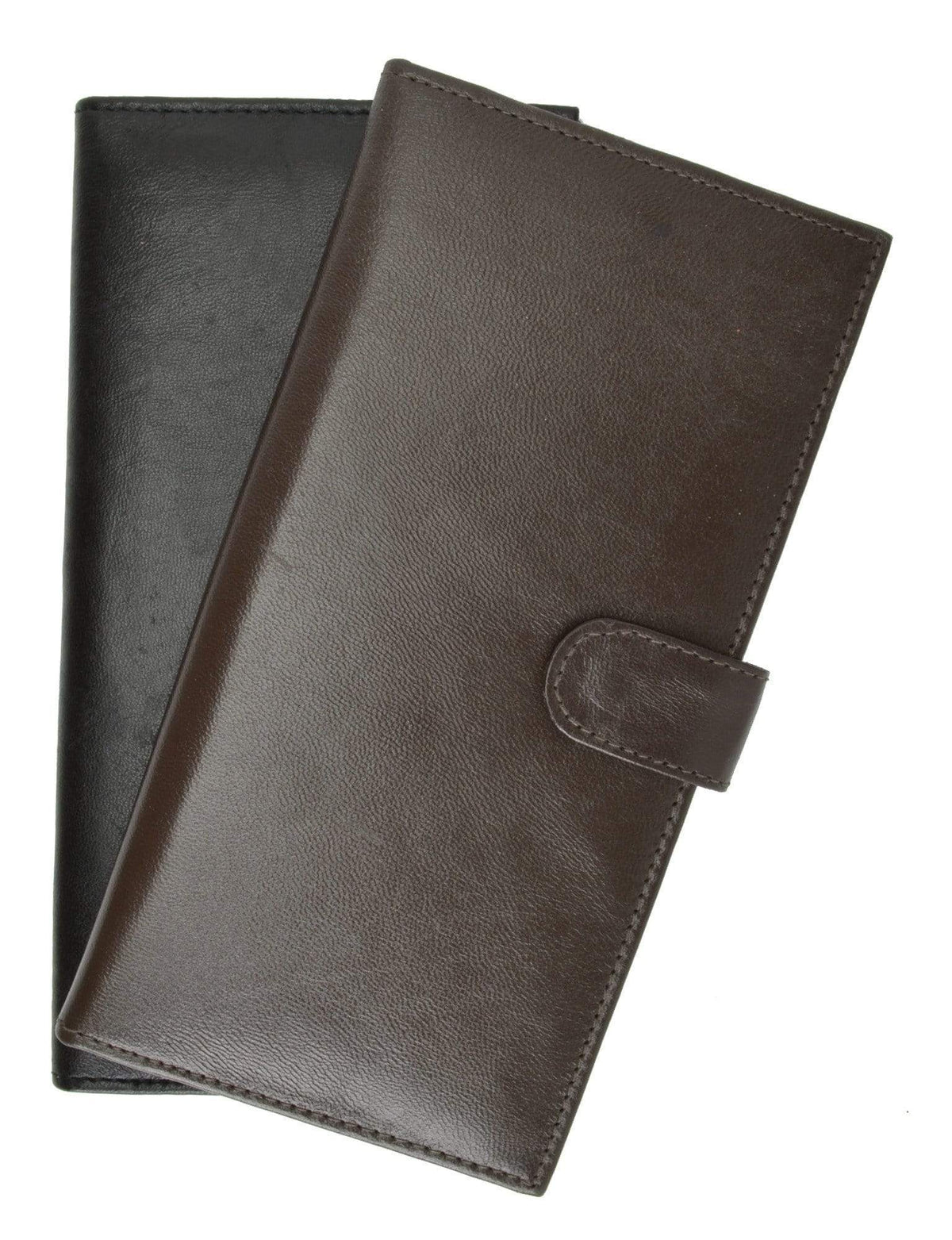 Genuine Leather Passport Boarding Pass Holder for Travel 562 CF (C)