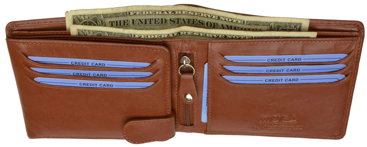 High End Men's Wallet With Snap