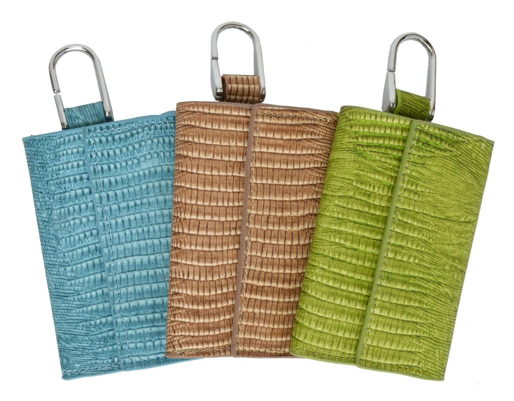 Keyring Holder Key Chain Case Genuine PU Leather 11-450 (C)