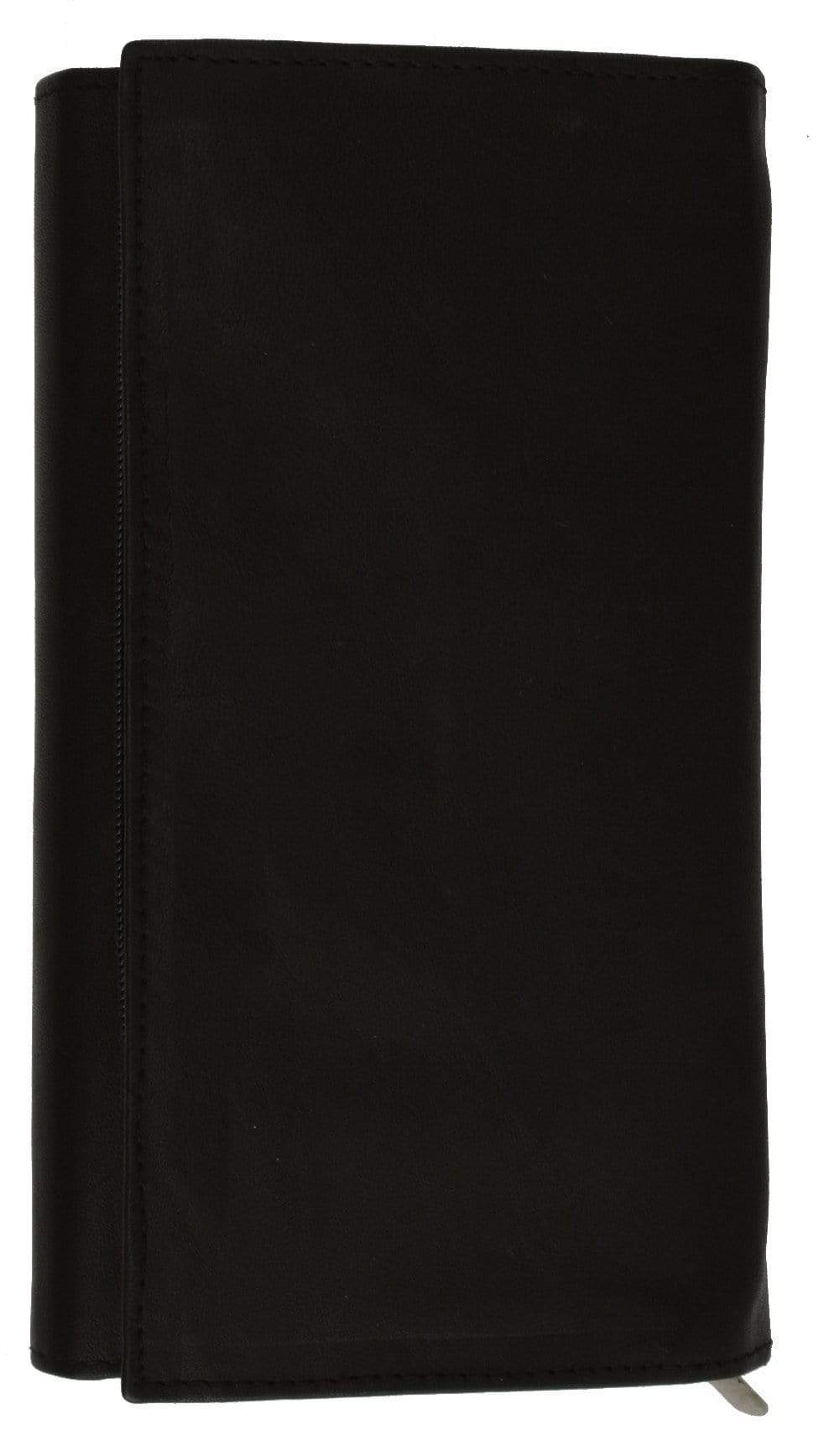 Ladies Genuine Leather Checkbook Wallet Organizer with Detachable ...