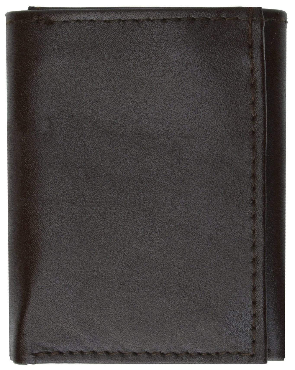 Lamb Leather Simple ID Trifold Wallet 5155