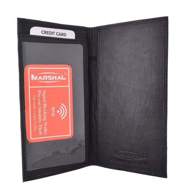marshal-black-rfid-blocking-brand-new-hand-crafted-premium-genuine-soft ...
