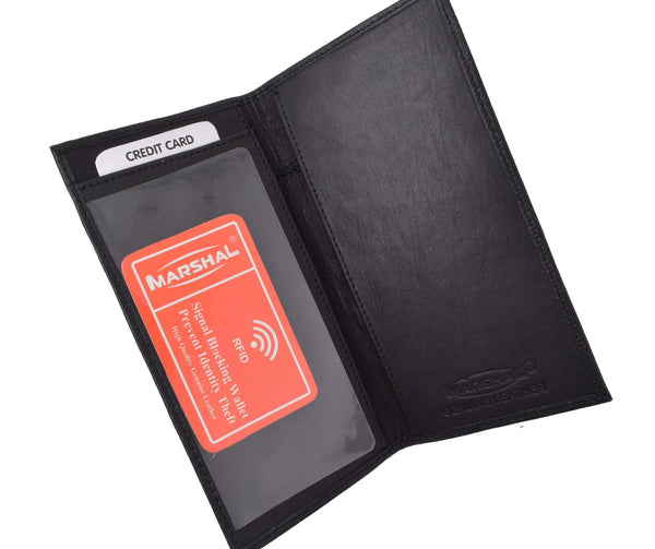 marshal-black-rfid-blocking-brand-new-hand-crafted-premium-genuine-soft ...