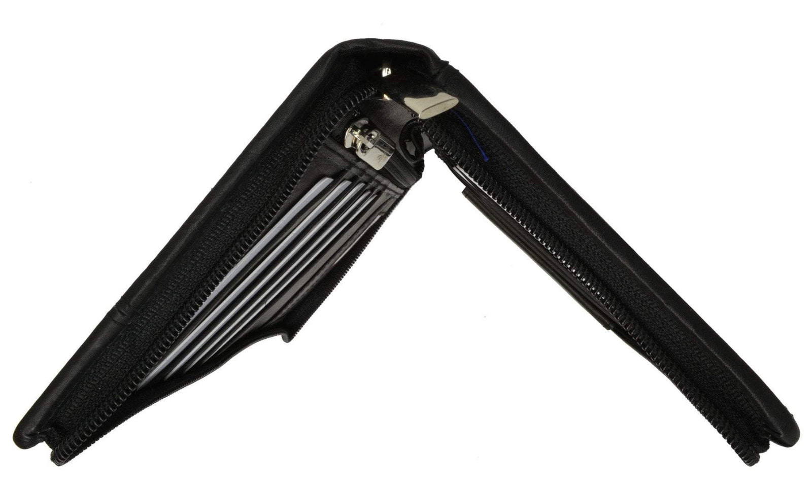 Zip Around Leather Travel Wallet with Passport and Boarding Pass Holder ...