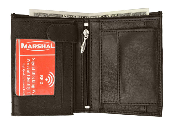 marshal-brown-rfid-blocking-premium-leather-european-style-bifold ...