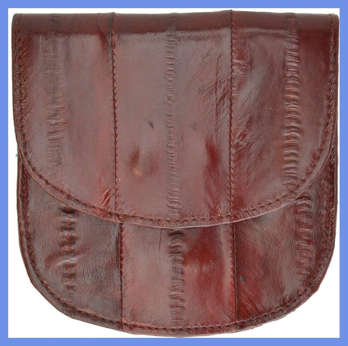 Eel Skin Leather Ladies Mini Wallet E 505