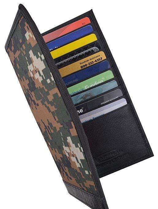 Camouflage Mens RFID Blocking Deluxe Credit Card Case Camo Wallet ...