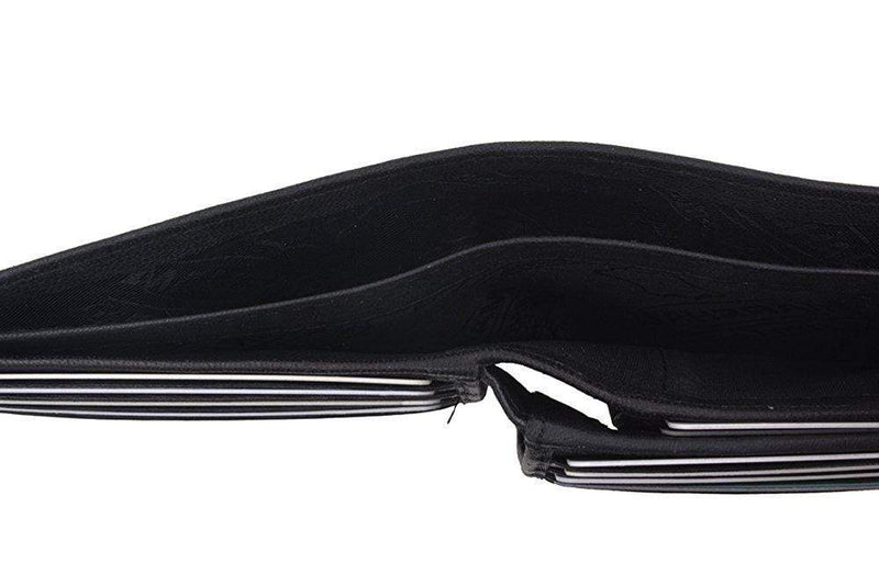 Camouflage RFID Blocking Soft Leather Men's Camo Multi-Card Compact ...