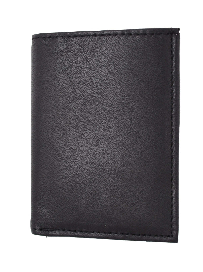 New RFID Blocking Slim Thin Mens Bifold Soft Genuine Leather ID Wallet ...