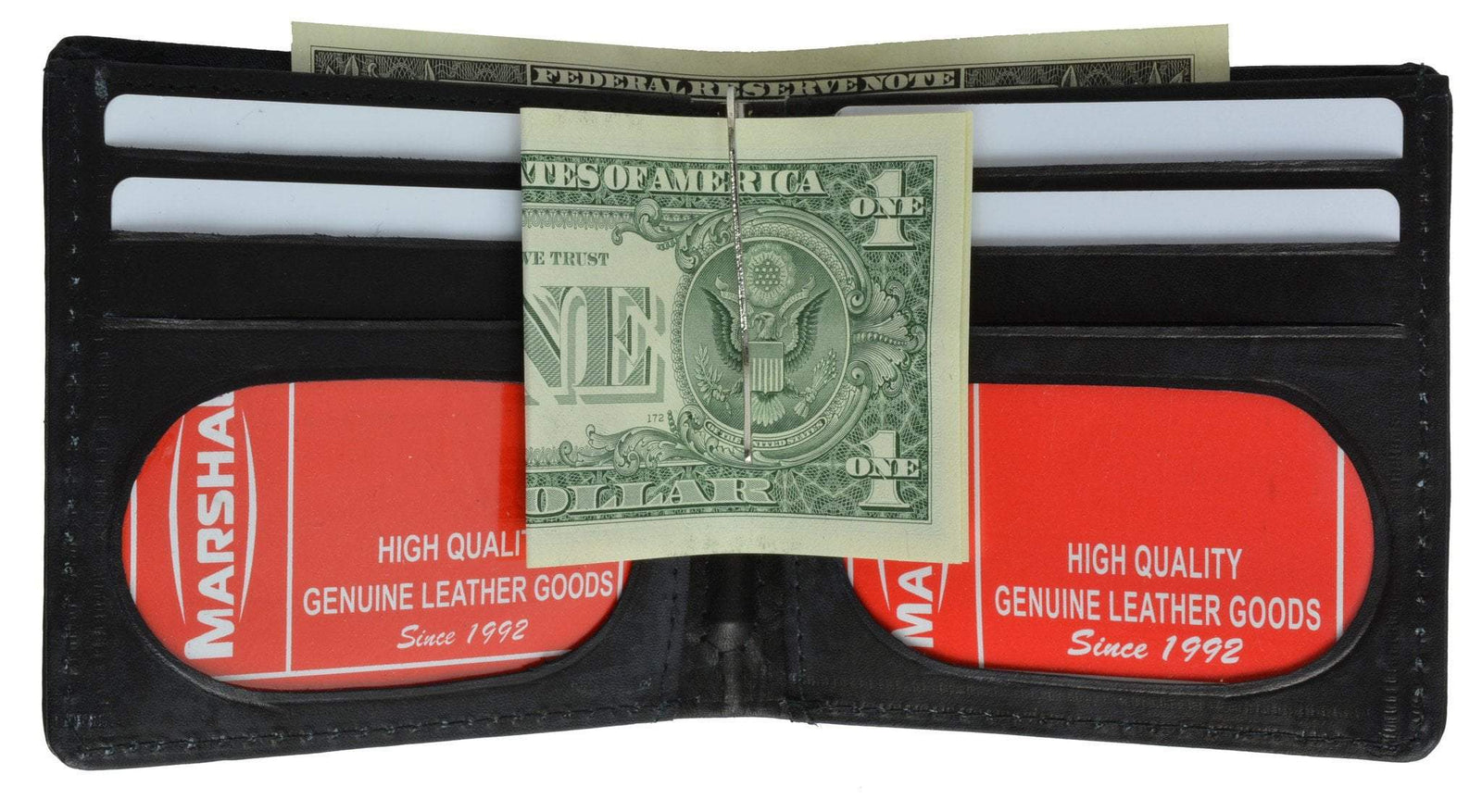 Money Clip In Bifold Wallet