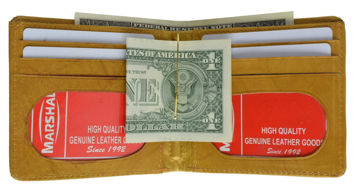 Money Clip In Bifold Wallet