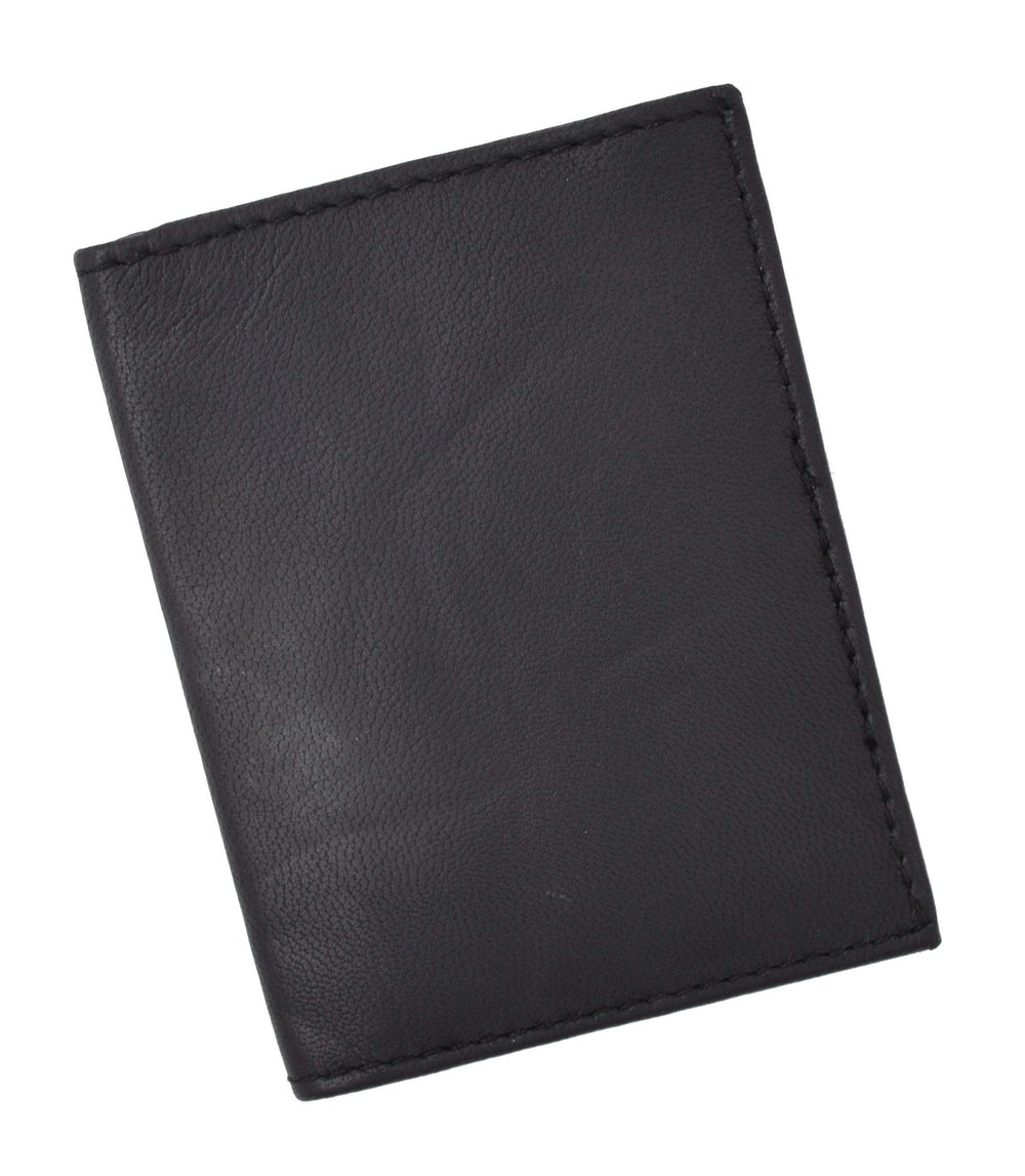 RFID Blocking Slim Thin Premium Soft Leather Credit Card ID Mini Wallet ...